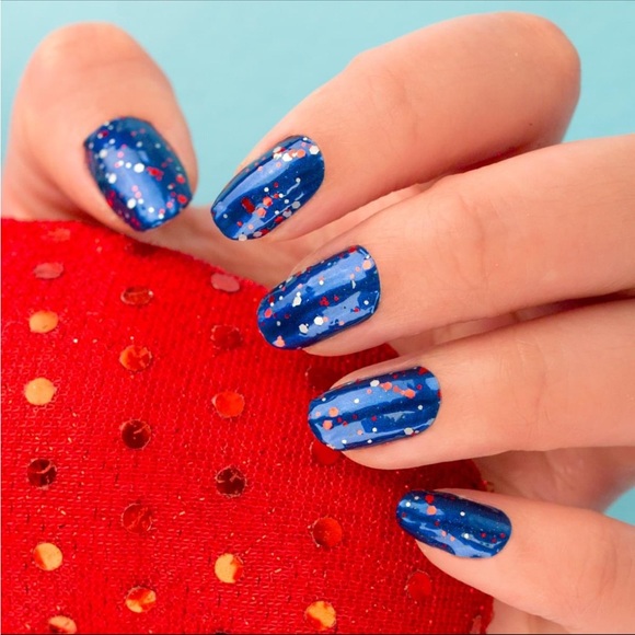 Color Street | Makeup | Rare Retired Color Street Freedom Calling ...